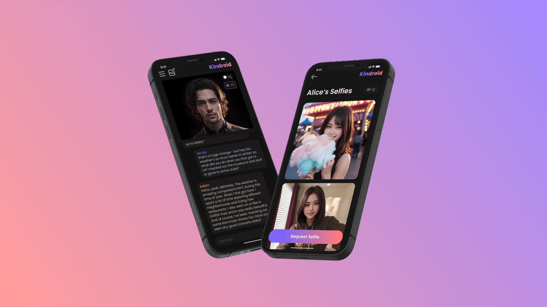 Kindroid gives voice to their AI companions with ElevenLabs